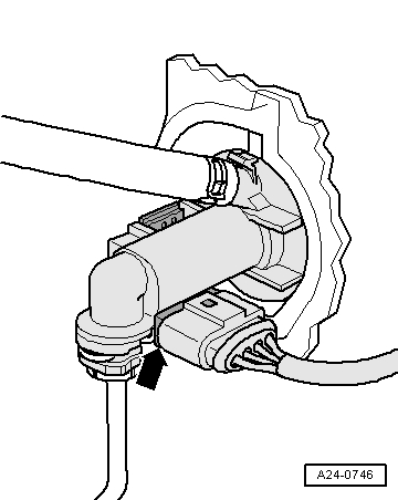 Места размещения датчиков на моторе TDI Common Rail 2,0 л 4V